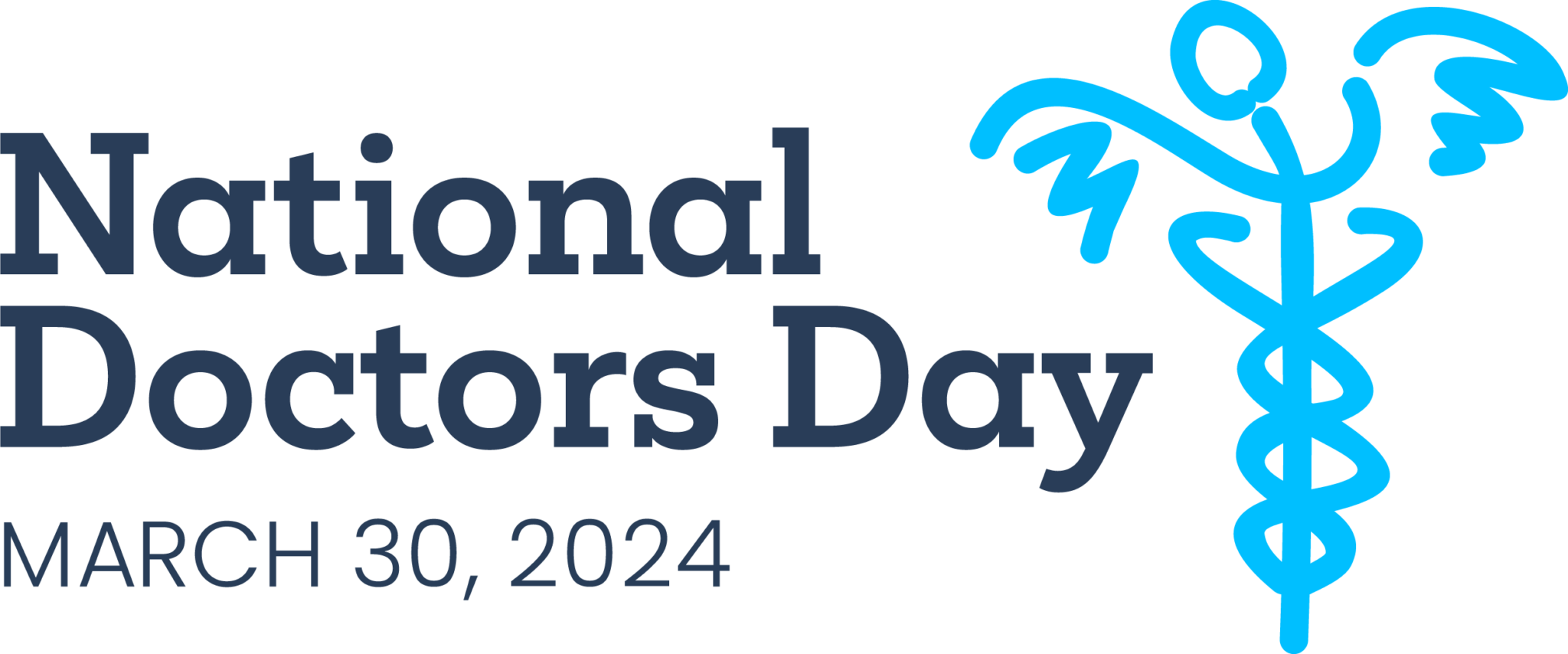2024 National Doctors Day Logo, Fonts & Colors - NationalDoctorsDay.org