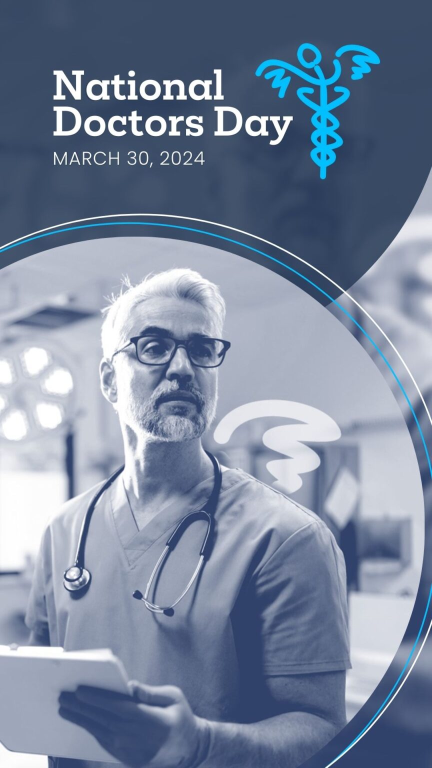 2025 National Doctors Day Logo, Fonts & Colors - NationalDoctorsDay.org